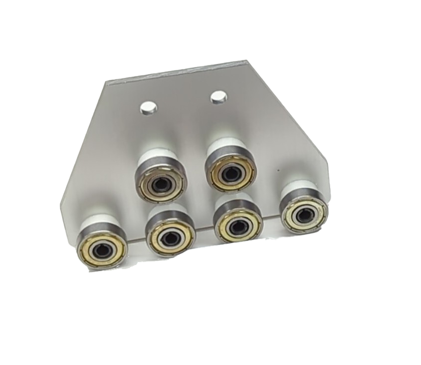 1-5/8" 12 Wheel HD Metal Strut Channel Trolley V2-Uni/Super-Strut USA ...