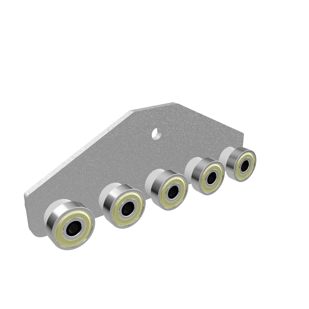 1-5/8" 10 Wheel HD Metal Strut Channel Trolley -Uni/Super-Strut USA ...