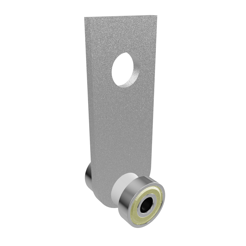 1-5/8" 2 Wheel Aluminum Strut Channel Trolley – USA Trolleys