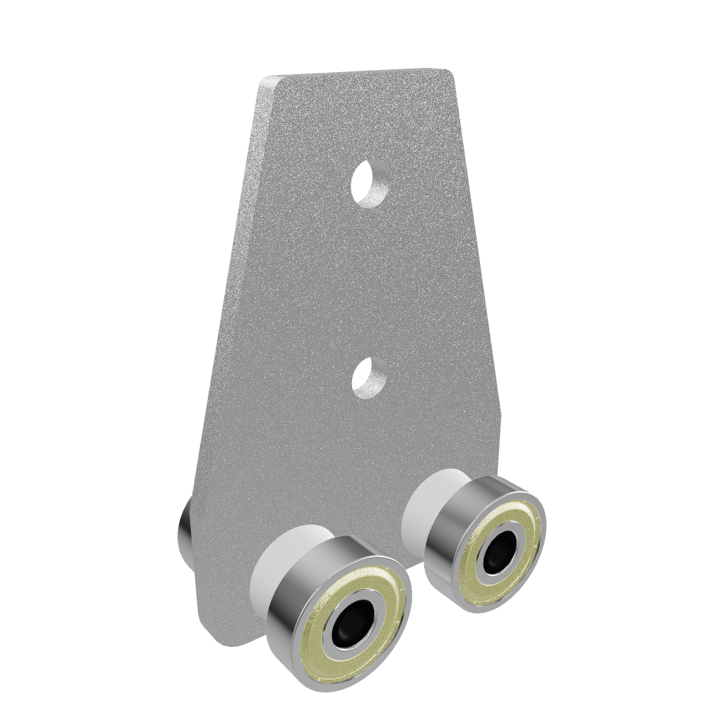 1-5/8" 4 Wheel HD Metal Strut Channel Trolley -Uni/Super-Strut USA ...